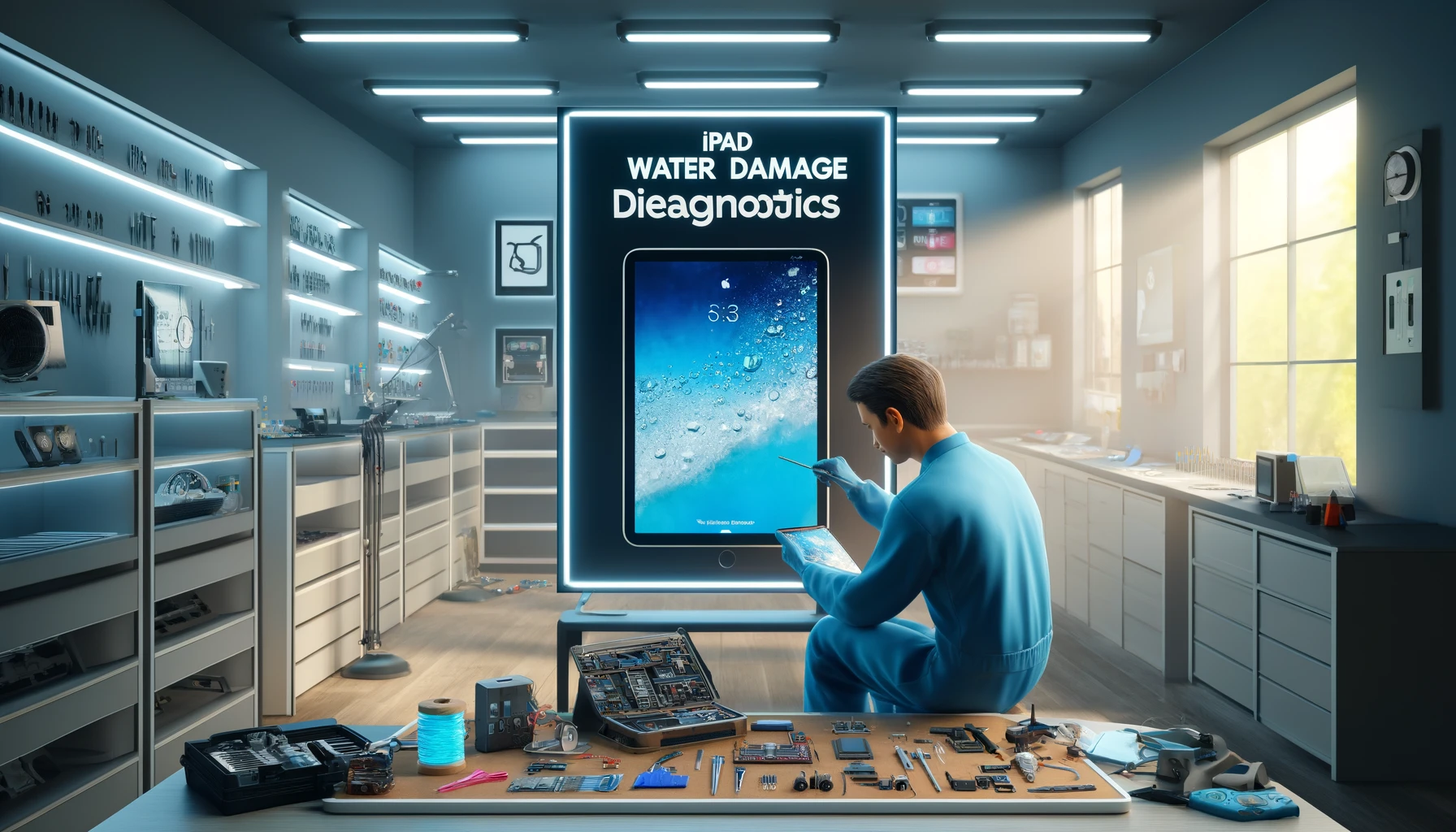 iPad Water Damage Diagnostics in Las Vegas | Smart Fix